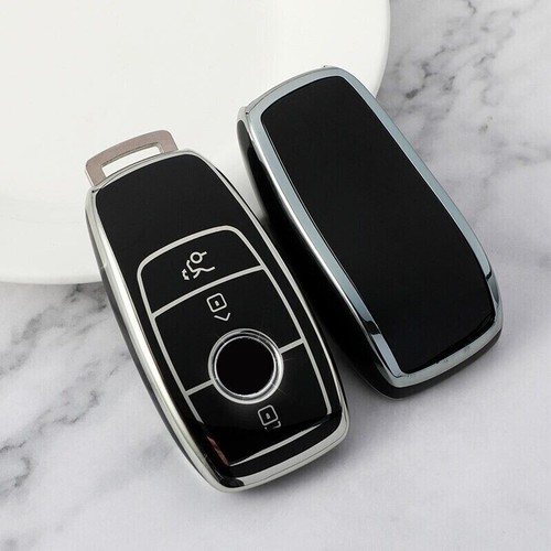 Key Cover Fob Case Shell for Mercedes Benz A C E S G Class GLS GLC CLE ...