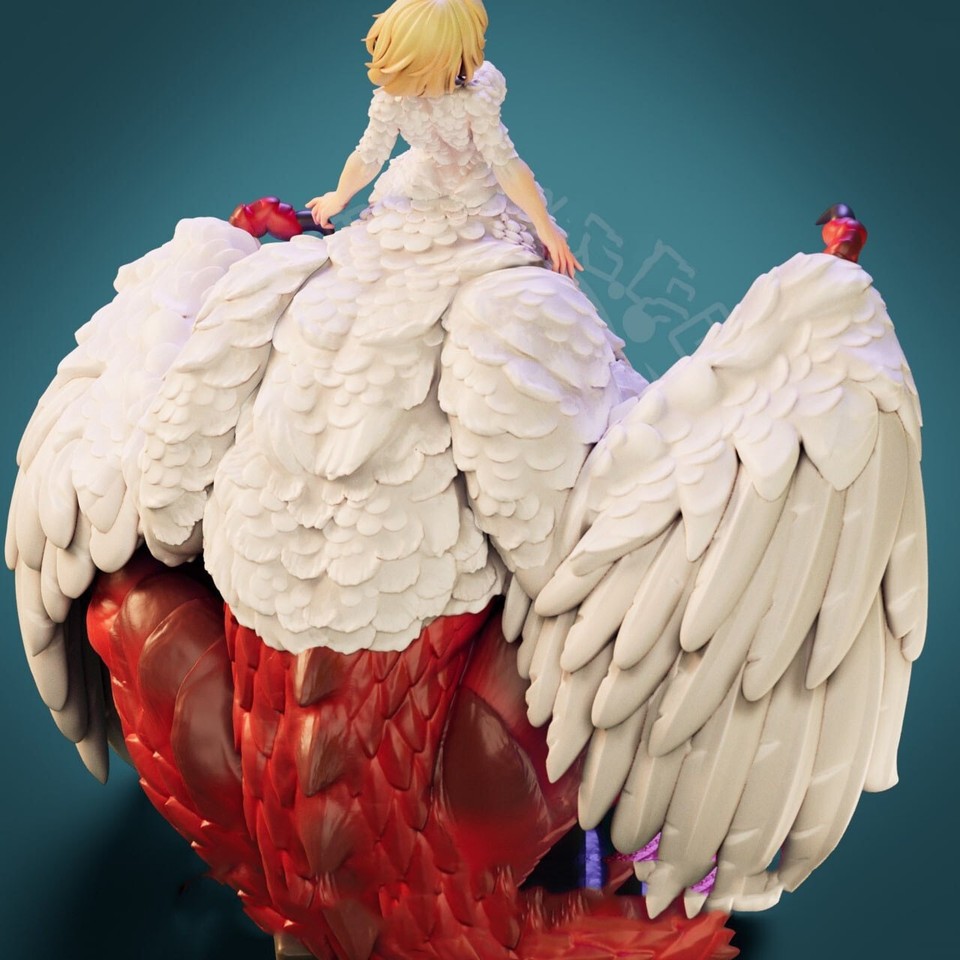 Falin Painted/Unpainted 3D Printed 12K Figure Statue Resin Model Kit ...