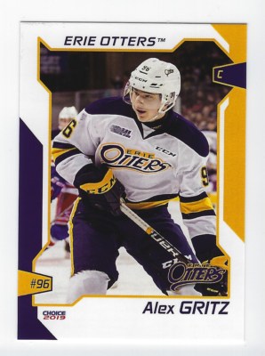 2018-19 Erie Otters (OHL) Alex Gritz | eBay