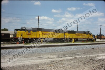 Original Slide Union Pacific UP 5058 SD50 Kansas City MO 5-85 | eBay