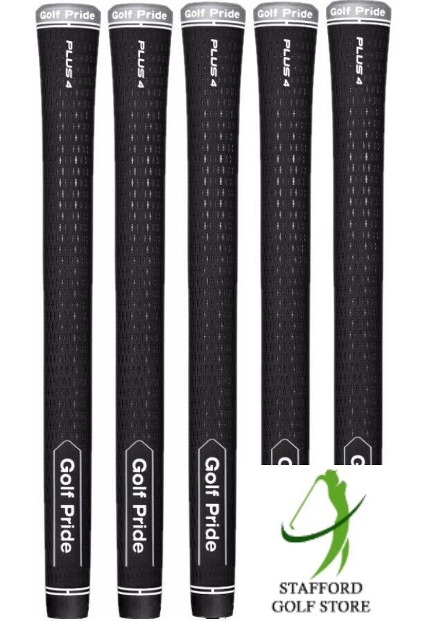 Golf Pride Tour Velvet Plus 4 Golf Grips 60R Standard Midsize Black ...