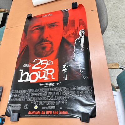 25th Hour Movie DVD Poster 27" xX 40" | eBay