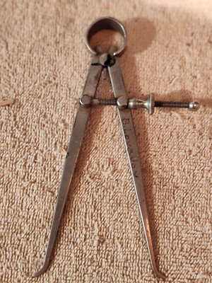 Starrett 73-6, 6" Yankee Spring Type Inside Calipers | eBay