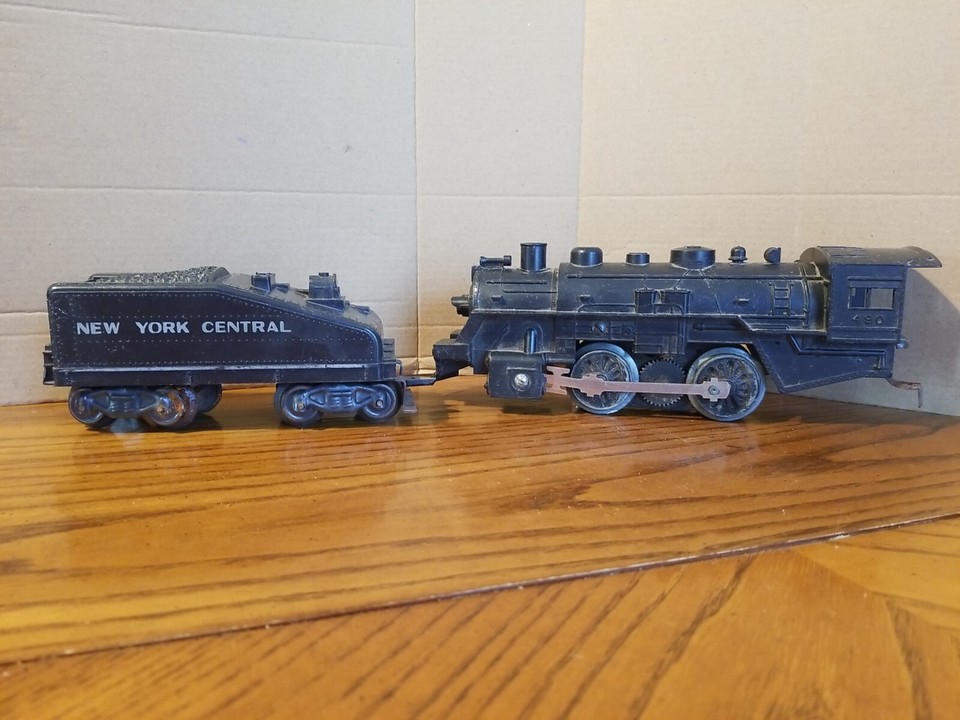 Marx O Gauge 040 Loco Steam Engine #490 w Slope Tender New York Central ...
