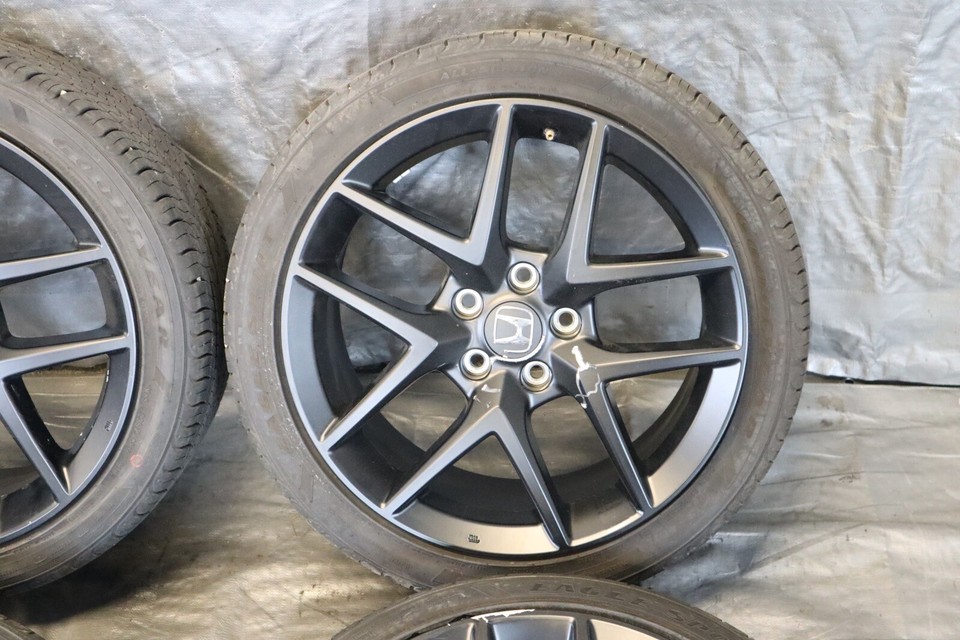 2022 2023 HONDA CIVIC SI 1.5L L15CA OEM WHEELS RIMS 18X8 +50 GOODYEAR ...