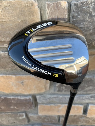 TEELESS DRIVER 13° SENIOR FLEX R2 50 GRAM SHAFT MIDSIZE GRIP T LESS RXS ...