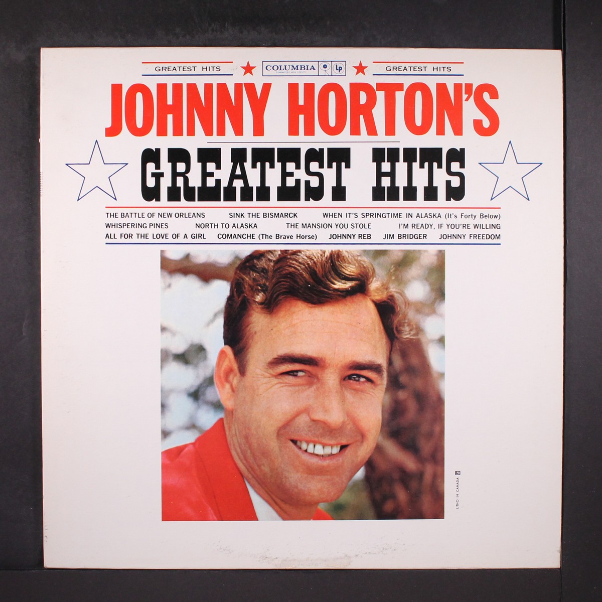 Johnny Horton Album Covers