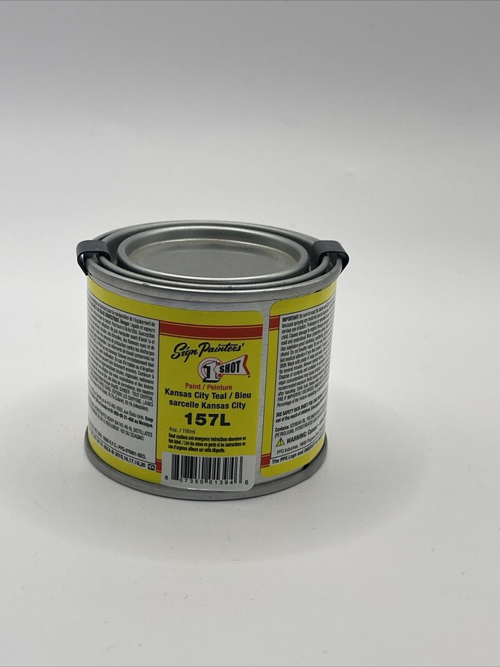 1 Shot Lettering Enamel - 4oz ONE SHOT Paint Pinstriping Custom New | eBay