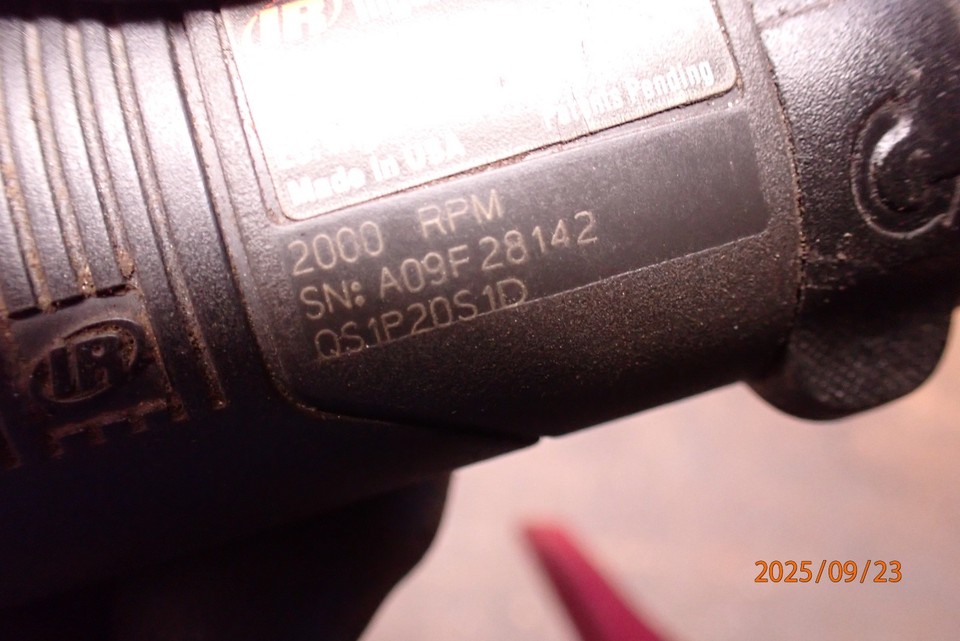 USA IR INGERSOLL RAND NUT RUNNER AIR SCREWDRIVER AIR PNEUMATIC TOOL | eBay