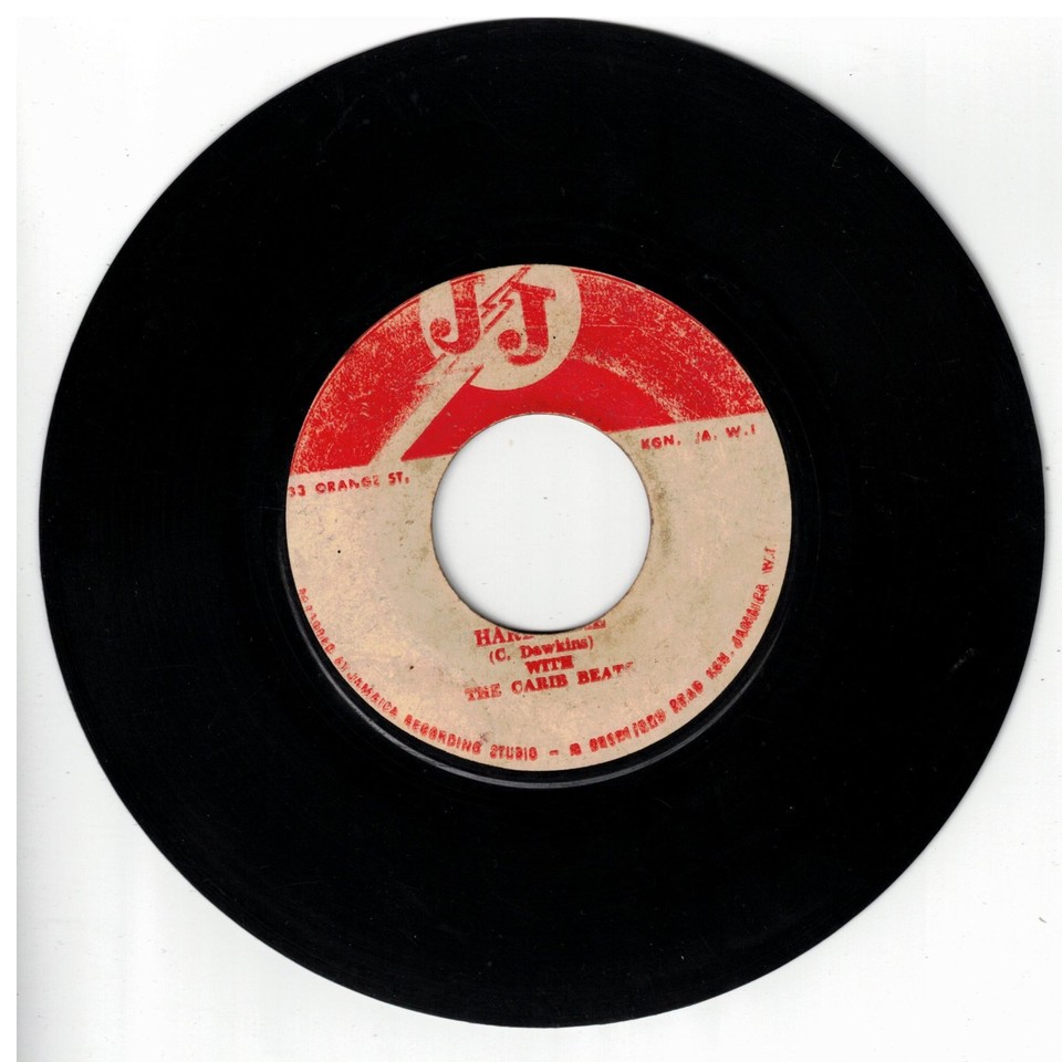 #67 SKA REGGAE 45 JJ LABEL CARL DAWKINS & THE CARIB BEATS " BABY I LOVE ...