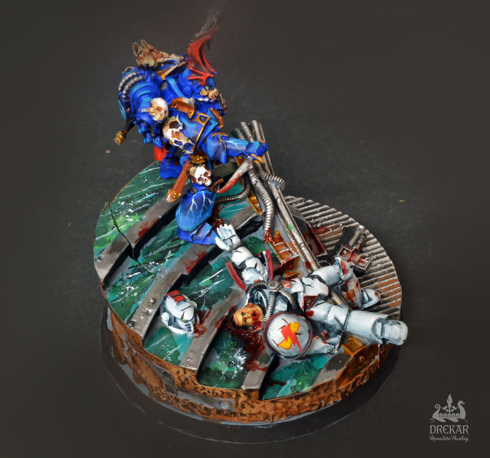 Sevatar - First Captain of the Night Lords warhammer 40K COMMISSION pro ...