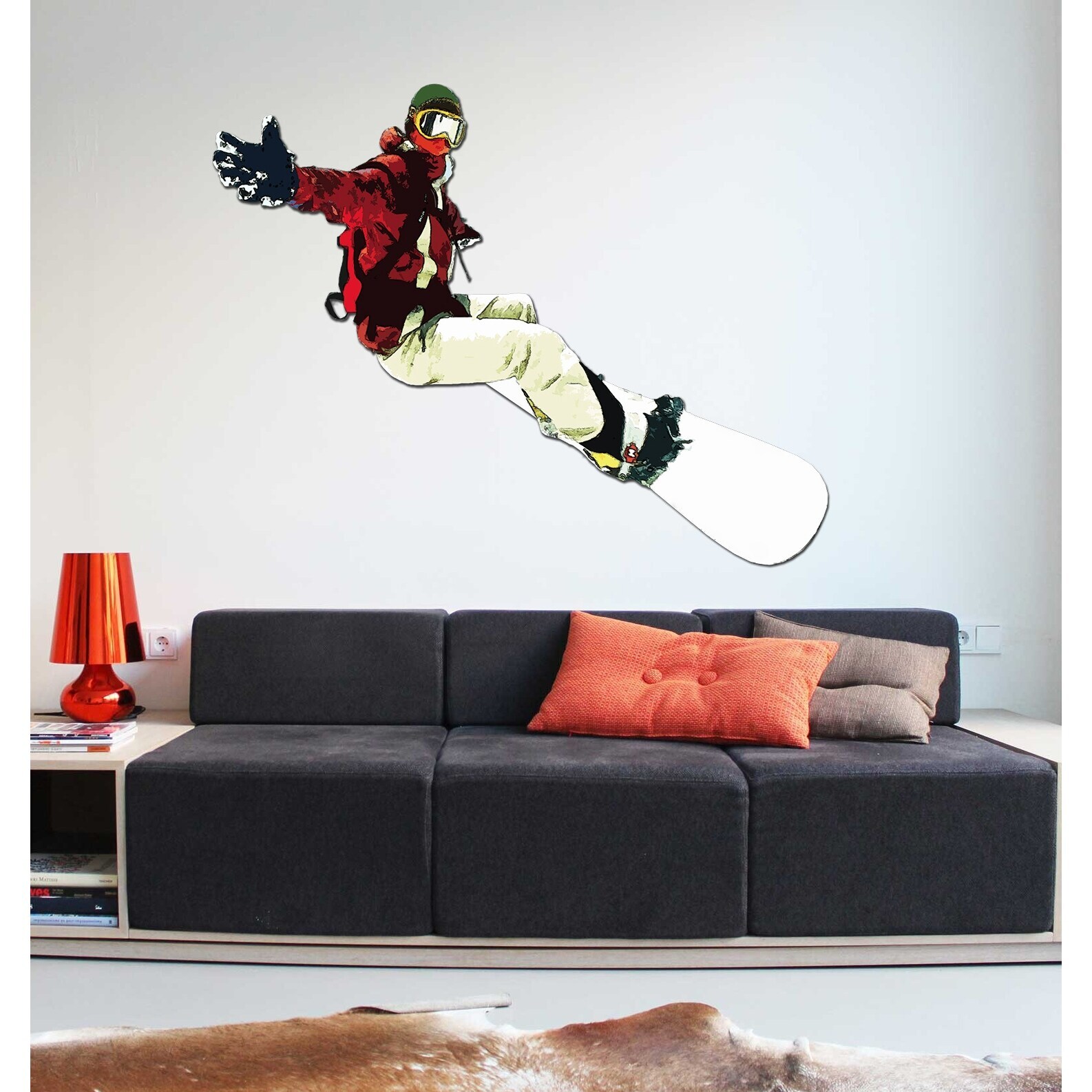 Snowboarding Sticker, Snowboarding Decal, Snowboarding Wall | eBay