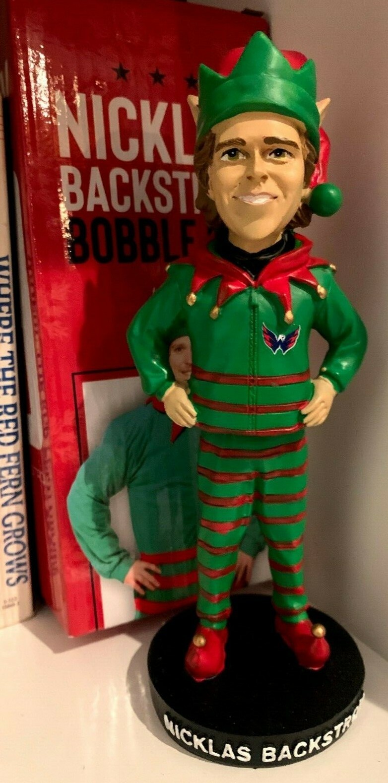 Nicklas Backstrom Bobble Elf Washington Capitals - Limited Bobblehead ...