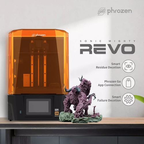 NEW phrozen Sonic Mighty Revo LCD Resin 3D Printer, 14K Mono 10.1 ...