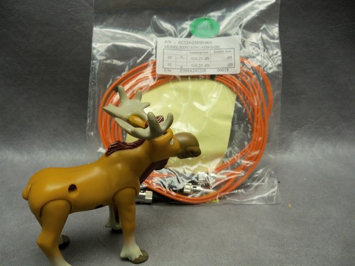 Amphenol EC124-25P5P-002 Fiber Optic Cable AssemblY STPC-STPC-M50-2-2M ...