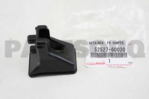 5252760030 Genuine Toyota RETAINER, FRONT BUMPER, LOWER NO.2 52527 ...