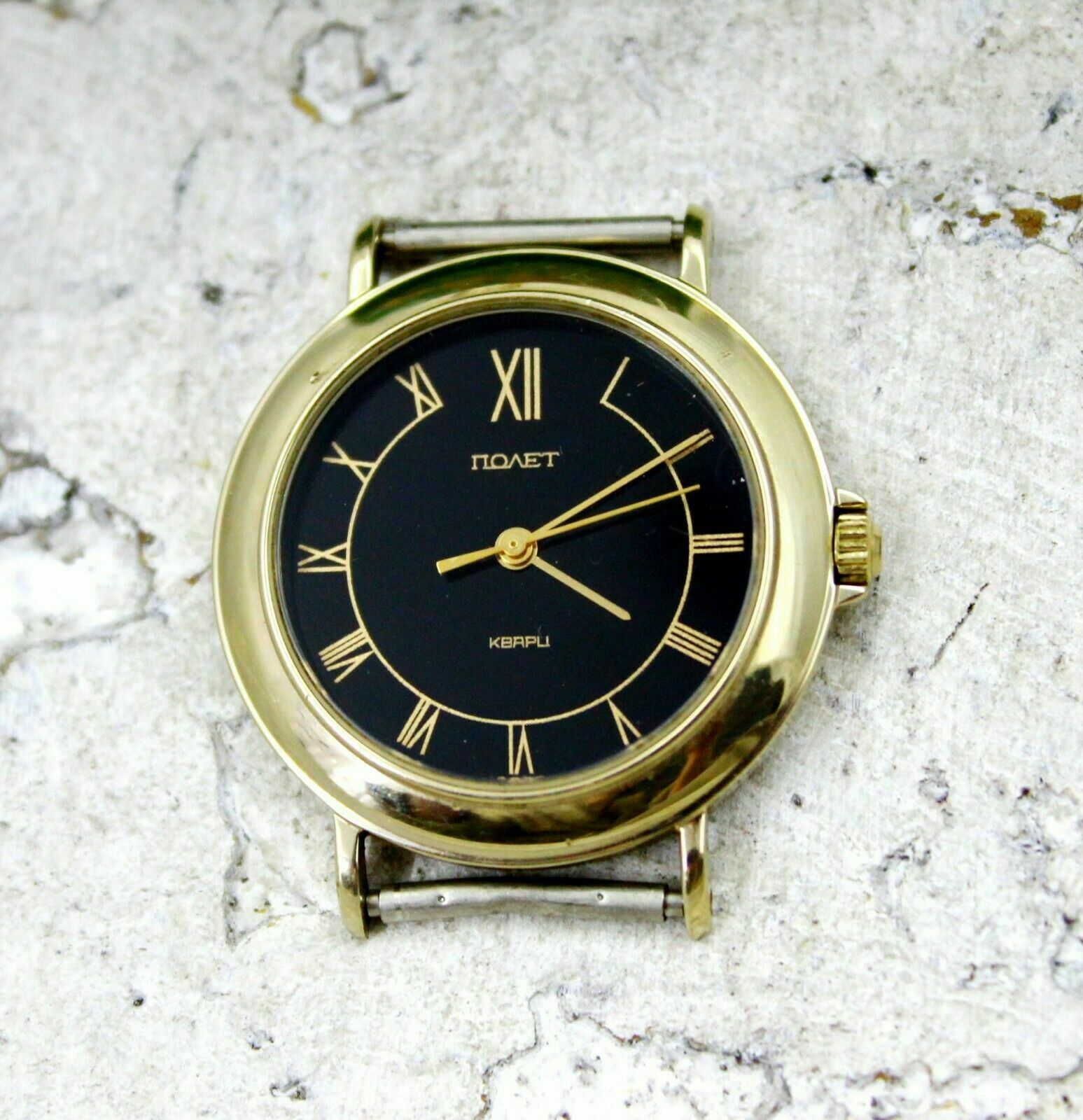 Poljot QUARTZ Mens Wrist Watch Soviet Vintage USSR Ruby Jewels Gift For ...