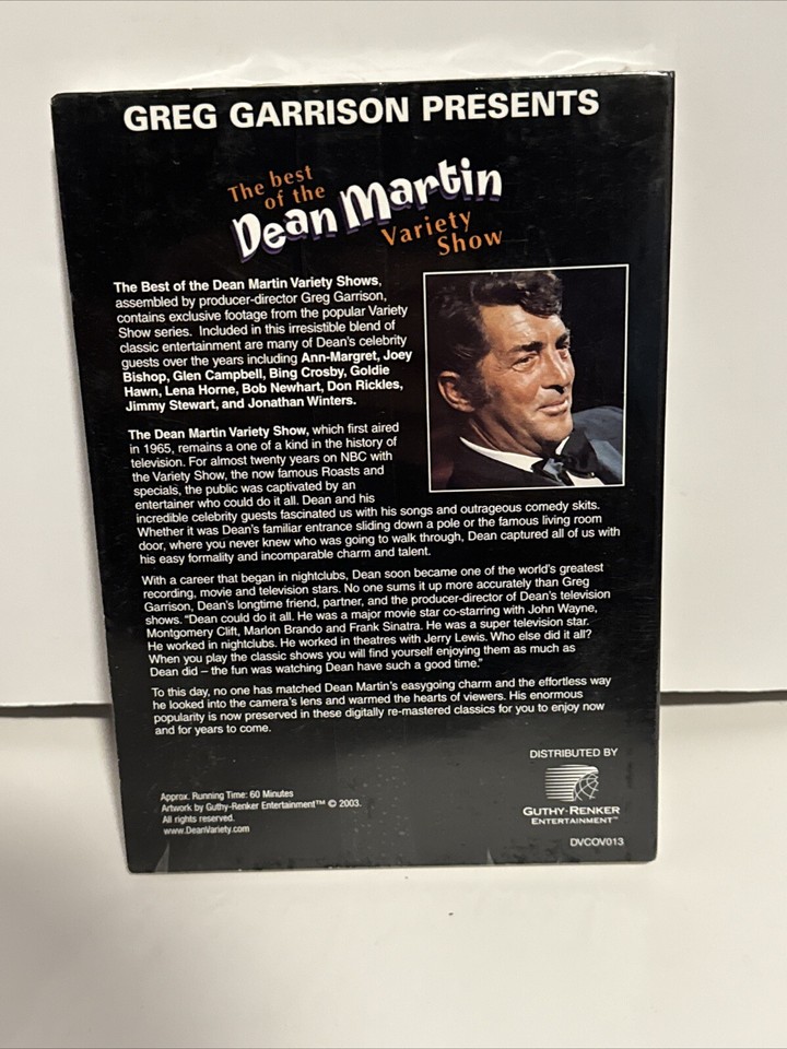 Greg Garrison Presents The Best of Dean Martin Variety Show Volume 11 ...