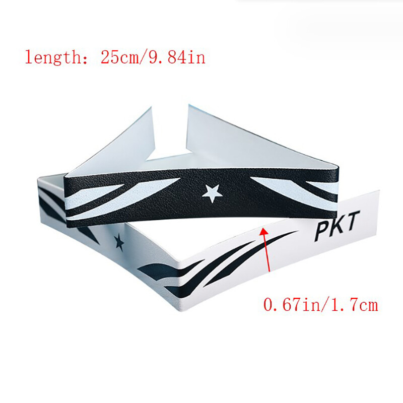 Self Adhesive Badminton Racket Head Edge Protector Tape PU Anti Paint ...