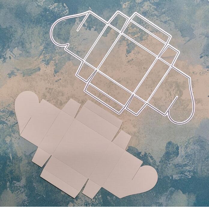 Metal Cutting Dies 3D Love Gift box Scrapbooking Paper Craft Die Making ...