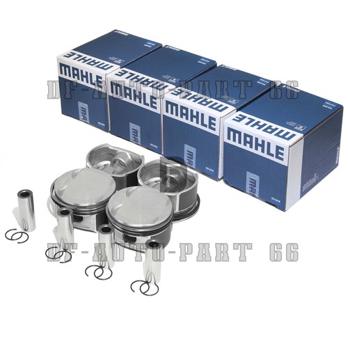4x Pistons & Rings Set Φ82mm For Mercedes-Benz W203 W204 W211 E200K ...