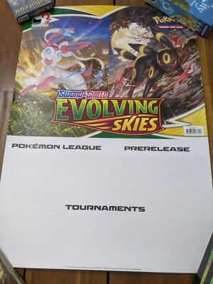 Pokémon TCG Sword And Shield Evolving Skies Pokémon League Pre Release ...