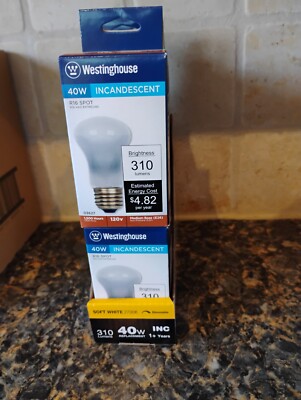 6 Replacement Bulbs WESTINGHOUSE, 03627 R16 40W spot | eBay