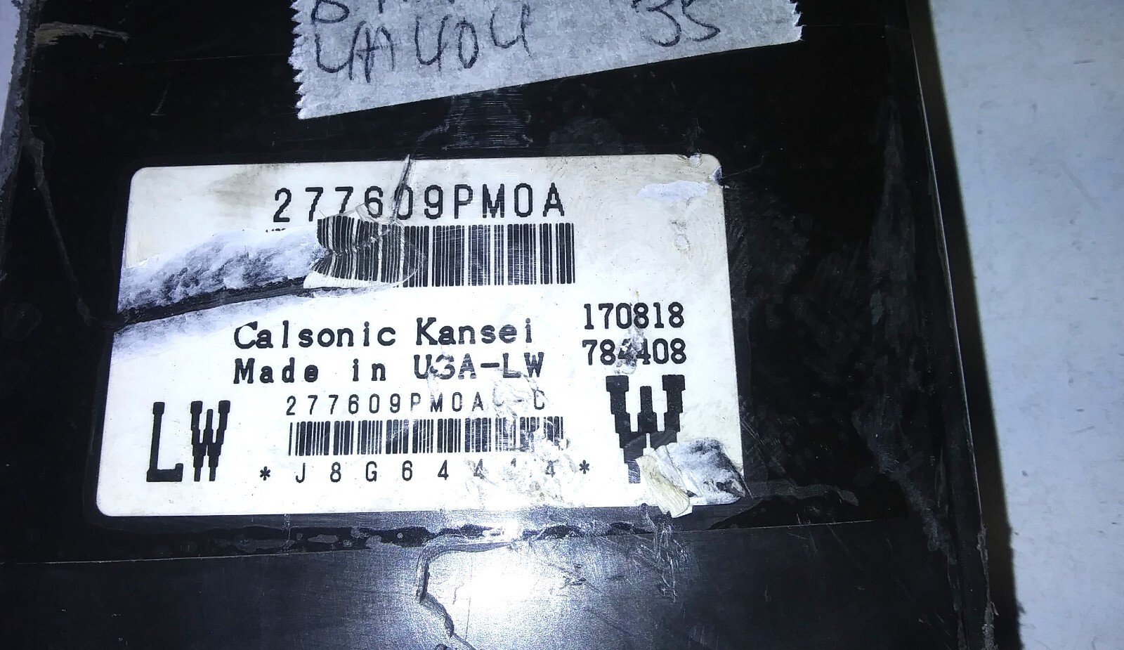 277609PM0A temperature control module 2018 Nissan Pathfinder | eBay