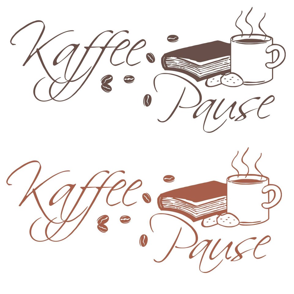 Wandtattoo Kaffee Pause Coffee Time Wandaufkleber Küche Essen Tasse ...