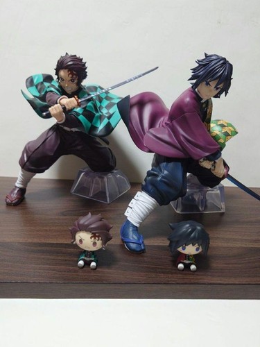 Demon Slayer Ichiban Kuji Tanjiro & Giyu MASTERLISE Figures Set ...