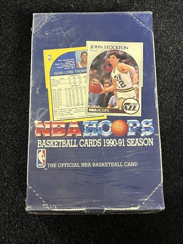 1990-1991 Hoops Basketball Box - original seal | eBay