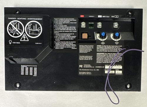 Chamberlain Garage Door Opener Logic Board Circuit Board 41A5021-1H-315 ...