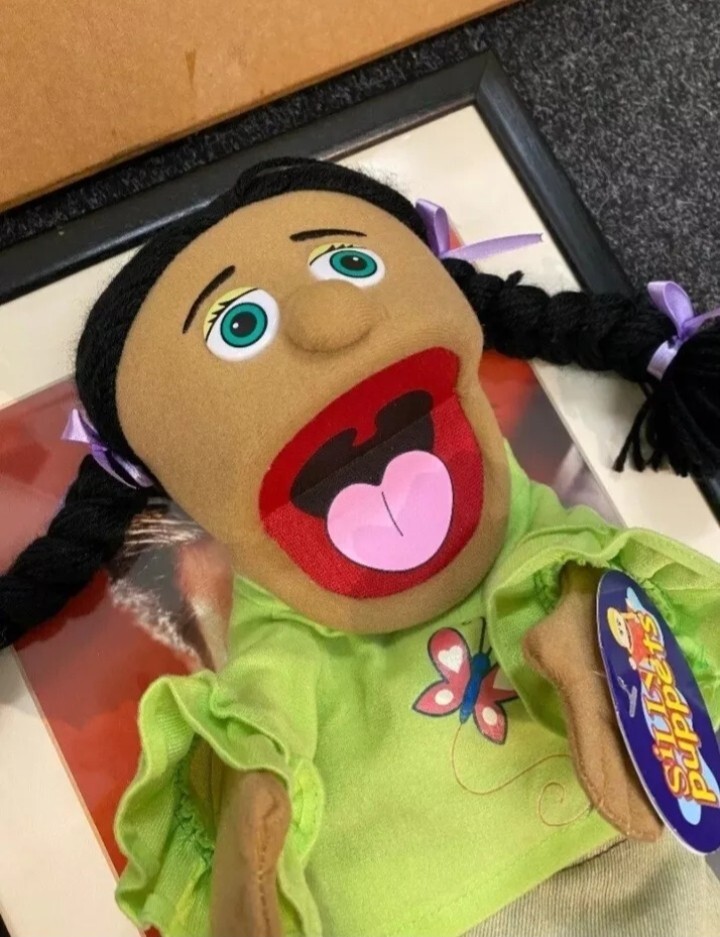 Puppets For Adults 14\" Jasmine, Hispanic Girl, Hand Puppet Puppets For ...