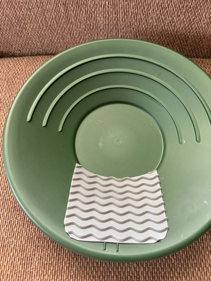 GOLD PAN SILICONE SLUICE BOX 30% M0RE GOLD MAT STEP SIFTER MINNING CUBE ...