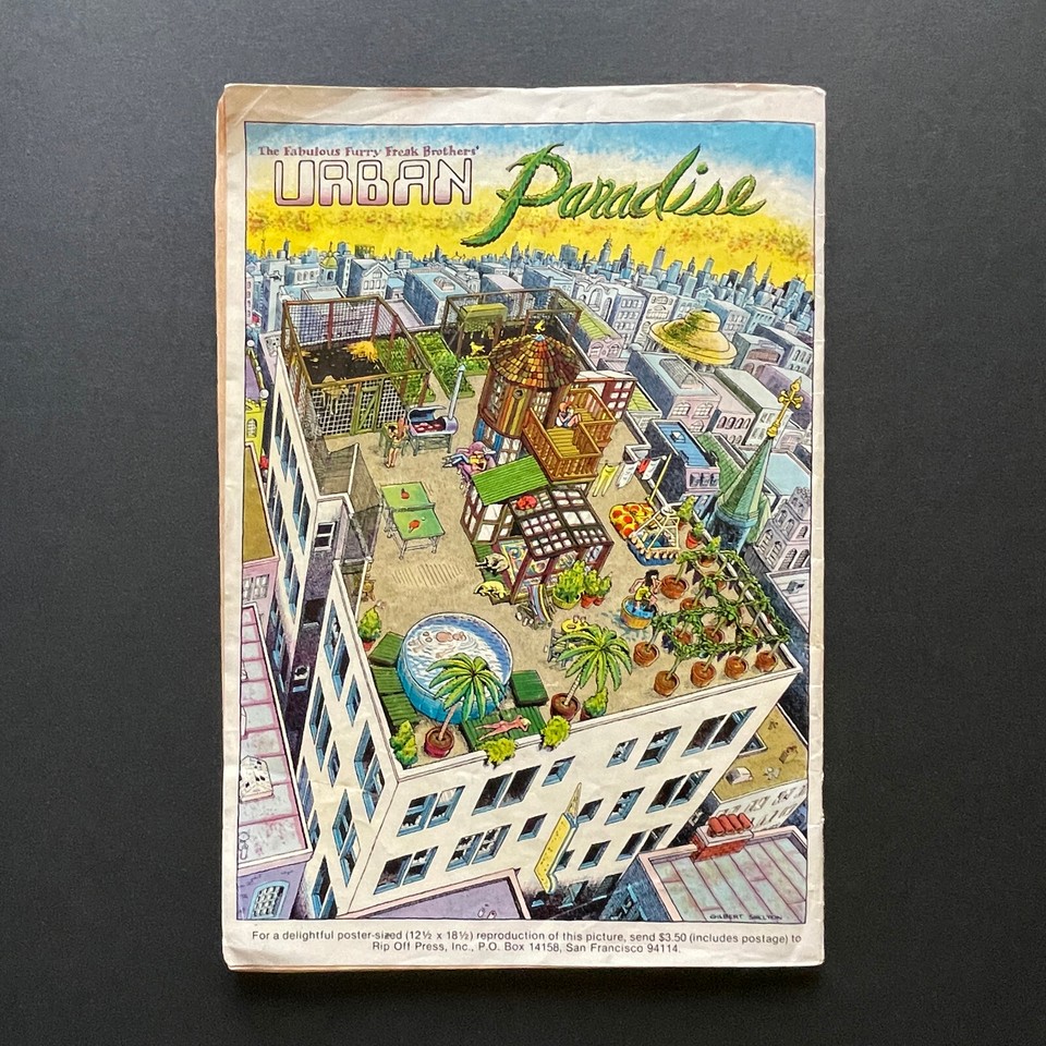 1980 The Fabulous Furry Freak Brothers #6 Comic Book • Rip Off Press | eBay