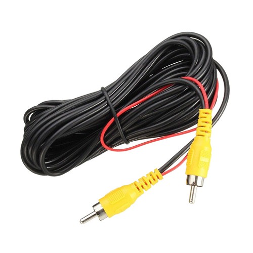 32ft Car Video RCA Extension Cable Rear View Backup Camera & Detection ...