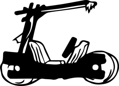 Indianrockolis 500 Foot Car VINYL DECAL bumper sticker Flintstones ...