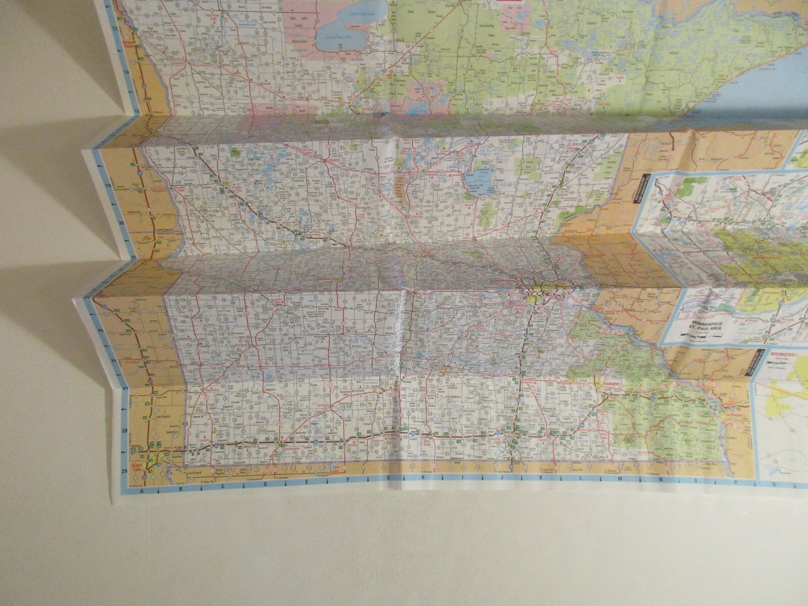 2003 AAA Minnesota Wisconsin State Highway Travel Road Map-BG1 | eBay