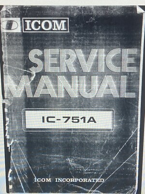 Icom Ic-751a Transceiver Service Manual Digital | eBay