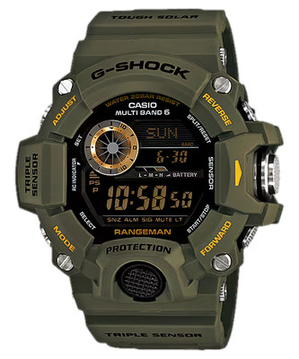 NEW Casio G-Shock Rangeman GW9400-3 COMPASS BAROMETER ALTIMETER WATCH ...