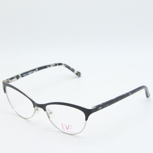 NEW DIANE VON FURSTENBERG DVF8042 001 BLACK GREY AUTHENTIC EYEGLASSES ...