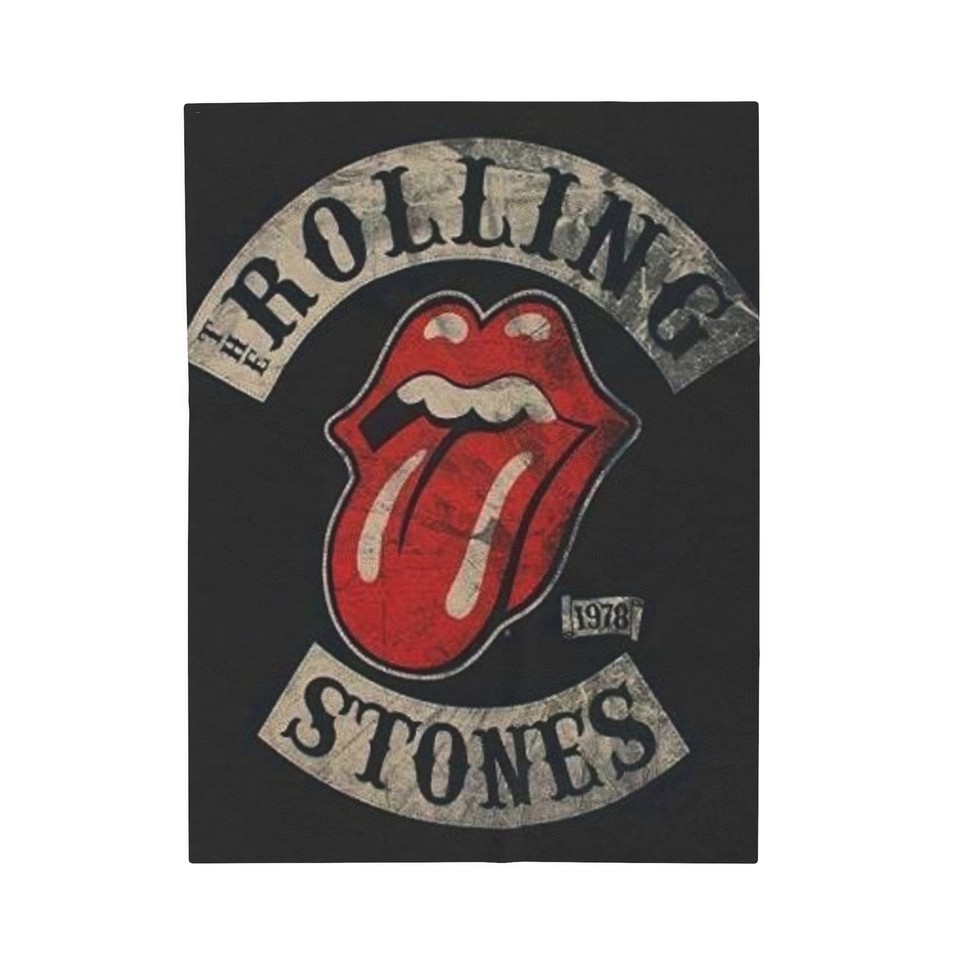 The Rolling Stones Soft Throw Plush Blanket | eBay
