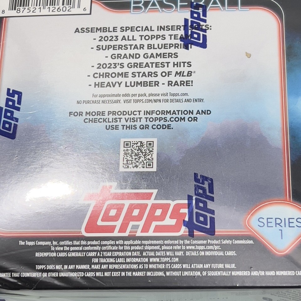 2024 TOPPS Baseball Series 1 Monster Box | eBay