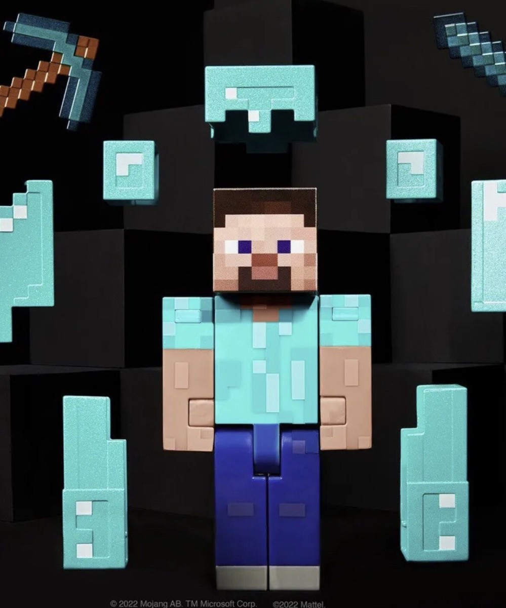 Minecraft Papercraft Steve With Cape
