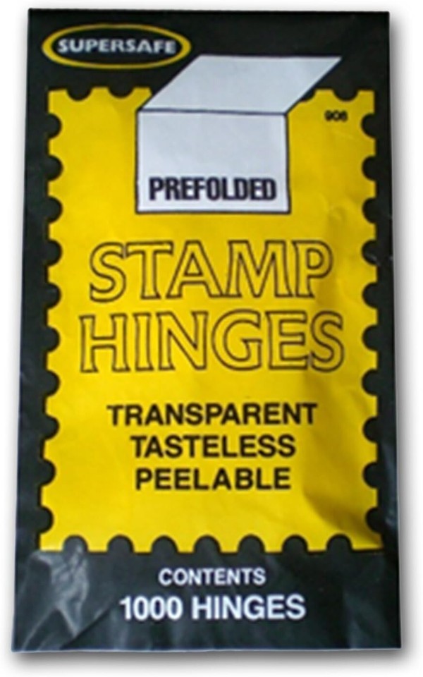 Pack of 000 Transparent Stamp Hinges - High-Quality Philatelic ...