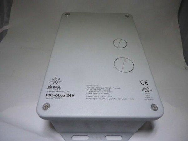 Color Kinetics Philips Pds-60ca 24v Ethernet Power Supply 109-000016-02 ...