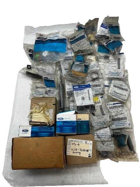 Huge Lot of 40 Ford Assorted Parts New in Box/Bag Motorcraft Dealership ...