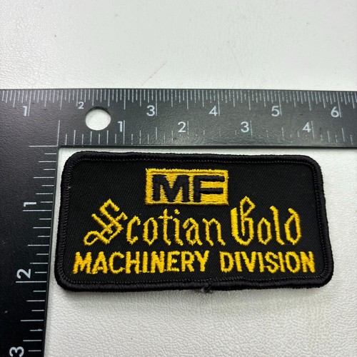 Vintage SCOTIAN GOLD MACHINERY DIVISION MF MASSEY FERGUSON EQUIPMENT ...