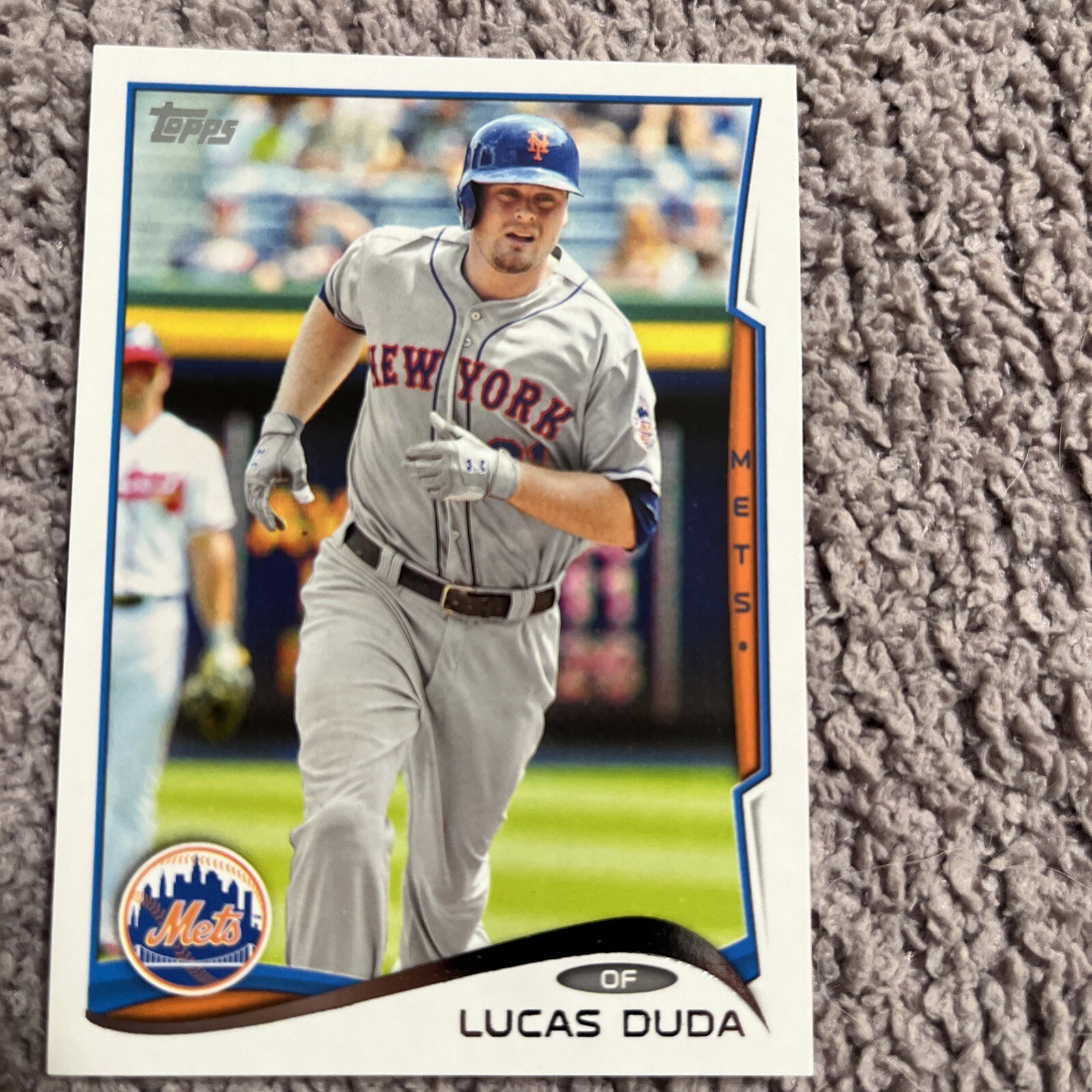 2014 Topps Series 2 #420 Lucas Duda New York Mets | eBay