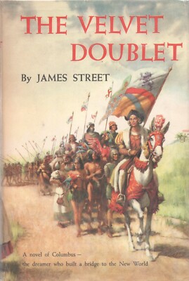 THE VELVET DOUBLET By JAMES STREET Doubleday 1953 BCE Hardcover | eBay